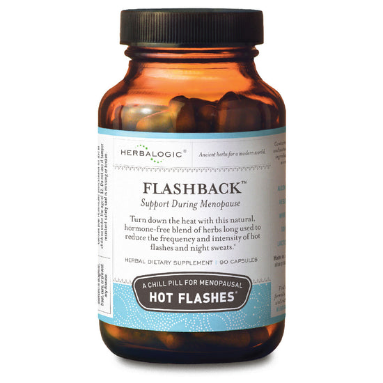Herbs for Hot Flashes and Night Sweats | Flashback Capsules – Herbalogic