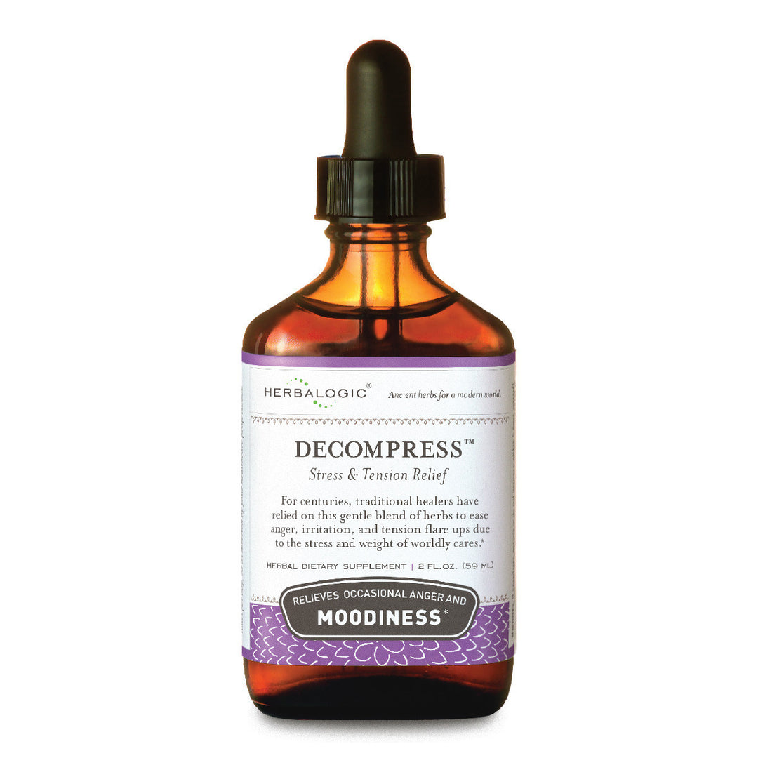 Stress and Mood Support – Herbalogic Decompress™ Herb Drops